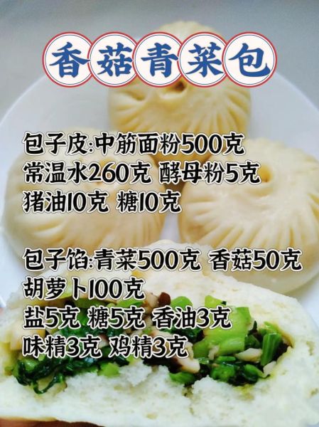 青菜香菇包子馅怎么做_包子馅青菜香菇比例-第3张图片-山城妙识