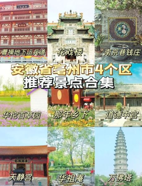 亳州旅游景点有哪些_亳州一日游怎么安排-第1张图片-山城妙识