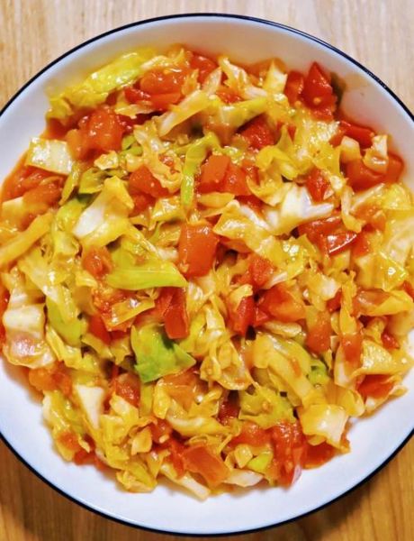 西红柿炒包菜怎么做_西红柿炒包菜需要焯水吗-第1张图片-山城妙识