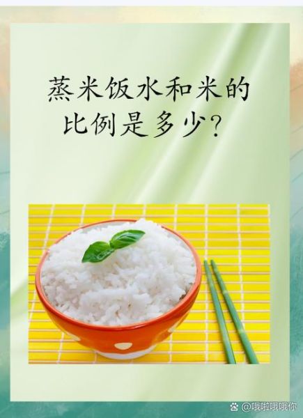 蒸米饭水和米的比例_蒸米饭怎么不粘锅-第1张图片-山城妙识
