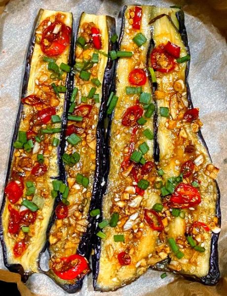 烤茄子怎么做_烤箱温度和时间-第1张图片-山城妙识 烤茄子怎么做_烤箱温度和时间-第1张图片-山城妙识