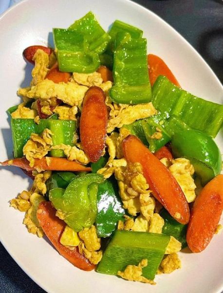 火腿肠炒鸡蛋怎么炒好吃_火腿肠炒鸡蛋的家常做法-第1张图片-山城妙识 火腿肠炒鸡蛋怎么炒好吃_火腿肠炒鸡蛋的家常做法-第1张图片-山城妙识