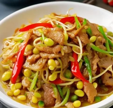 豆芽炒肉怎么炒好吃_家常豆芽炒肉做法-第1张图片-山城妙识