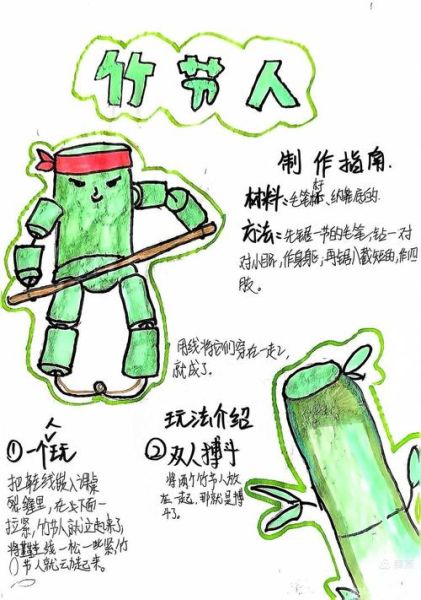 竹节人怎么做_竹节人制作步骤详解-第2张图片-山城妙识 竹节人怎么做_竹节人制作步骤详解-第2张图片-山城妙识