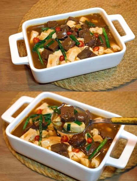血豆腐怎么做才嫩_血豆腐的家常做法-第1张图片-山城妙识