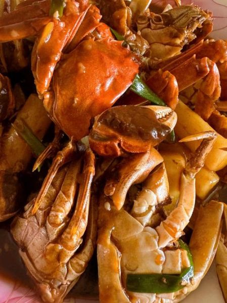 白蟹炒年糕怎么做_白蟹炒年糕的家常做法-第2张图片-山城妙识