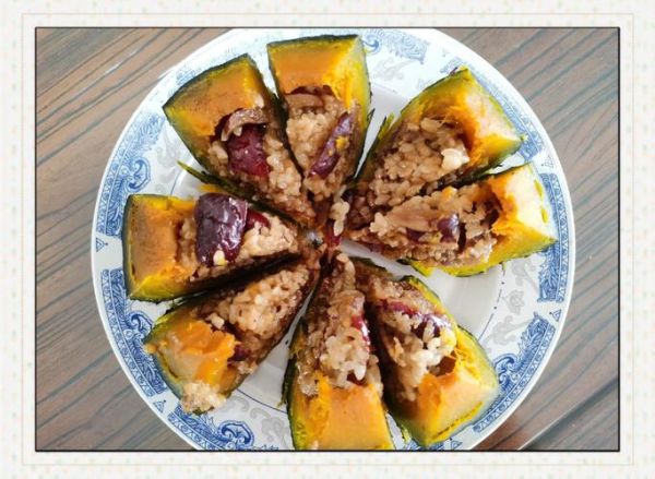 南瓜糯米盅的做法_南瓜糯米盅蒸多久才熟-第3张图片-山城妙识 南瓜糯米盅的做法_南瓜糯米盅蒸多久才熟-第3张图片-山城妙识