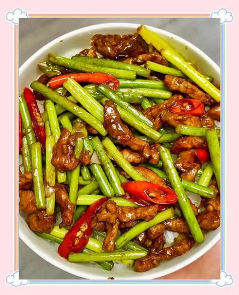 蒜苔怎么炒好吃_蒜苔炒肉的做法-第2张图片-山城妙识