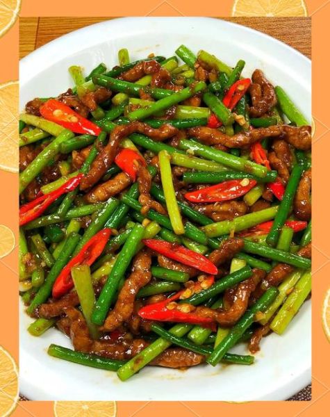 蒜苔怎么炒好吃_蒜苔炒肉的做法-第1张图片-山城妙识
