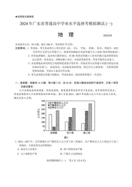 高考三卷地理怎么考_2024命题趋势-第1张图片-山城妙识