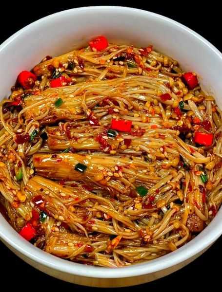 红油金针菇怎么做_家常做法窍门-第2张图片-山城妙识 红油金针菇怎么做_家常做法窍门-第2张图片-山城妙识