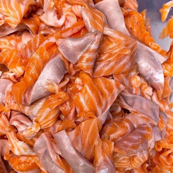 三文鱼碎肉怎么做好吃_三文鱼碎肉的做法大全-第1张图片-山城妙识