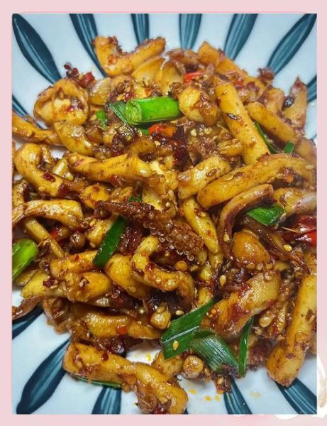 孜然鱿鱼怎么做才嫩_孜然鱿鱼的家常做法-第2张图片-山城妙识