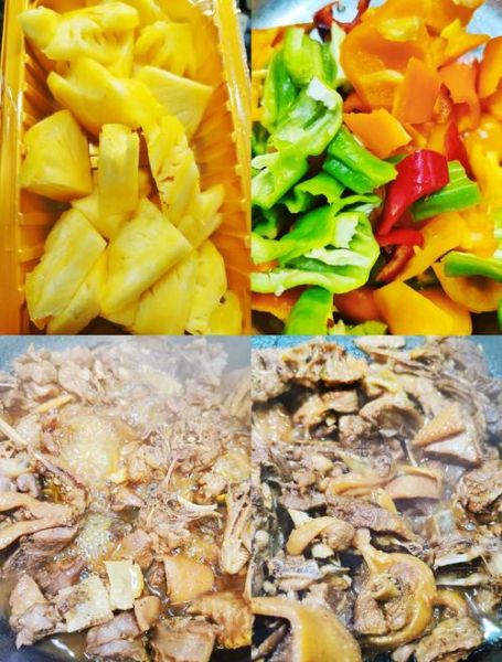 菠萝炒鸭肉怎么做_菠萝炒鸭肉的家常做法-第2张图片-山城妙识