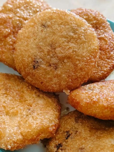 糯米油炸糕怎么做_糯米油炸糕配方比例-第1张图片-山城妙识