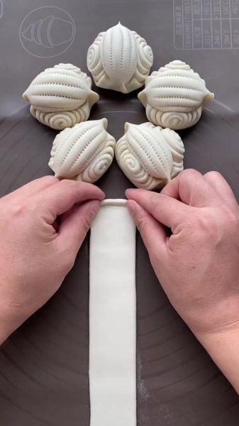 花卷怎么捏_花卷捏法大全视频教程-第2张图片-山城妙识