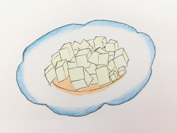 豆腐卡通图片怎么画_豆腐卡通形象设计技巧-第2张图片-山城妙识