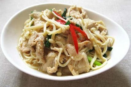 金针菇炒肉片怎么做_金针菇炒肉片的家常做法-第1张图片-山城妙识 金针菇炒肉片怎么做_金针菇炒肉片的家常做法-第1张图片-山城妙识