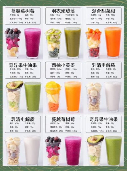 鲜榨果汁菜单图片大全_哪些口味最受欢迎-第1张图片-山城妙识 鲜榨果汁菜单图片大全_哪些口味最受欢迎-第1张图片-山城妙识