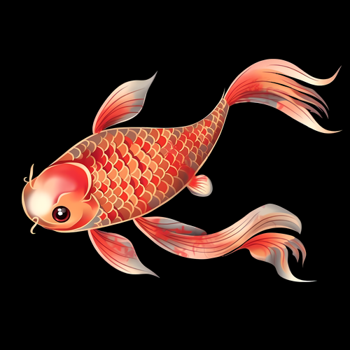 金鱼图片卡通可爱图片_如何挑选高清素材-第2张图片-山城妙识 金鱼图片卡通可爱图片_如何挑选高清素材-第2张图片-山城妙识