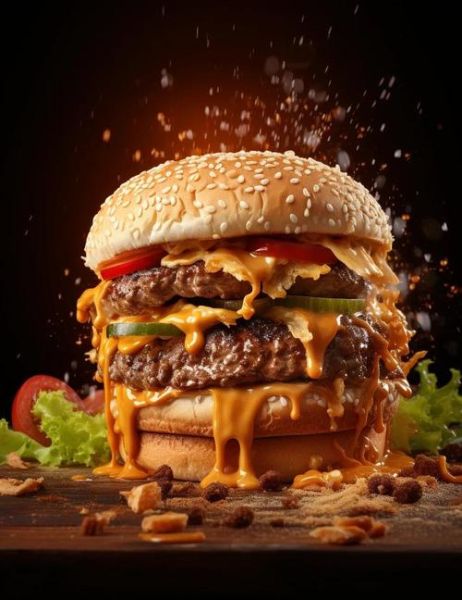 汉堡图片高清真实_如何拍出诱人质感-第1张图片-山城妙识 汉堡图片高清真实_如何拍出诱人质感-第1张图片-山城妙识