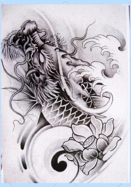 鳌鱼图片高清壁纸哪里找_鳌鱼纹身图案寓意是什么-第1张图片-山城妙识