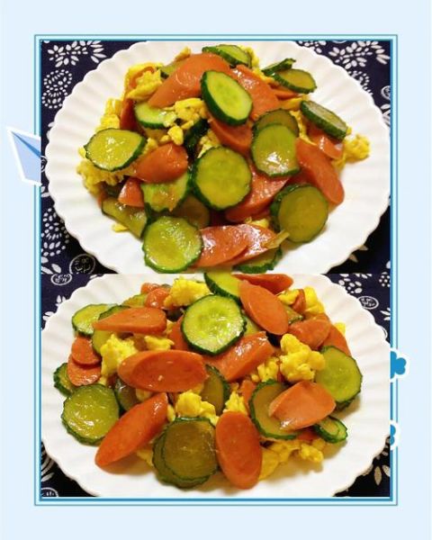 青瓜炒蛋怎么做才好吃_青瓜炒蛋的家常做法步骤-第3张图片-山城妙识