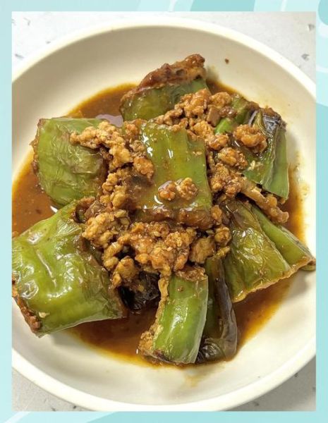 肉末虎皮青椒怎么做_肉末虎皮青椒的家常做法-第1张图片-山城妙识 肉末虎皮青椒怎么做_肉末虎皮青椒的家常做法-第1张图片-山城妙识