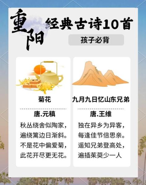 重阳节诗句有哪些_古诗里的重阳意象-第1张图片-山城妙识 重阳节诗句有哪些_古诗里的重阳意象-第1张图片-山城妙识