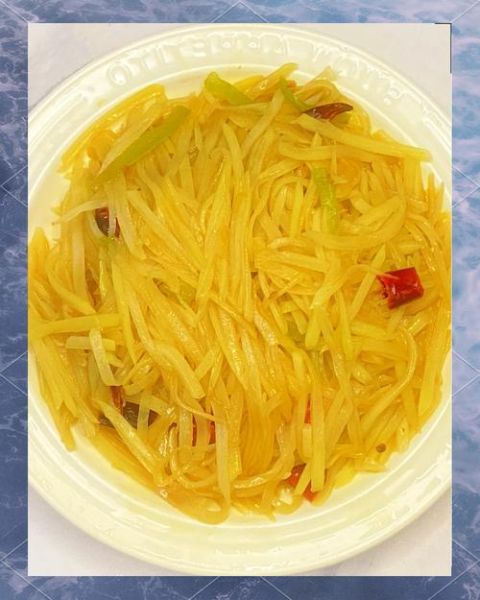 青椒土豆丝怎么炒才脆_高清图片拍摄技巧-第2张图片-山城妙识 青椒土豆丝怎么炒才脆_高清图片拍摄技巧-第2张图片-山城妙识