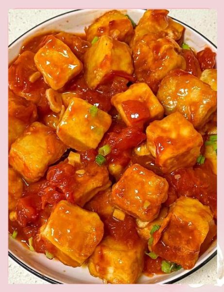 番茄酱红烧豆腐怎么做_家常豆腐加番茄酱好吃吗-第2张图片-山城妙识