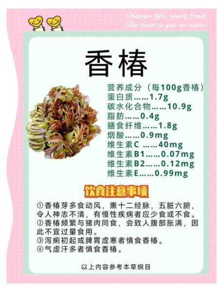 香椿的功效与作用及禁忌_哪些人不能吃-第1张图片-山城妙识