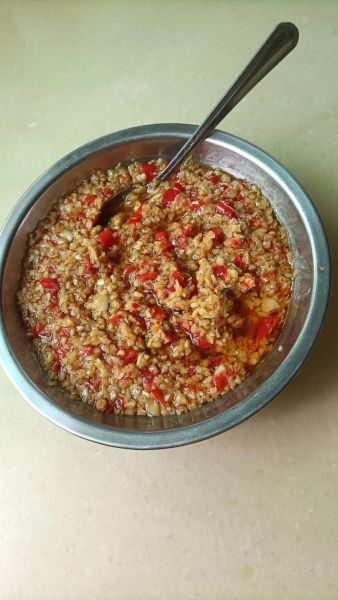 辣椒蒜蓉酱怎么做才正宗_蒜蓉辣椒酱最详细做法-第3张图片-山城妙识