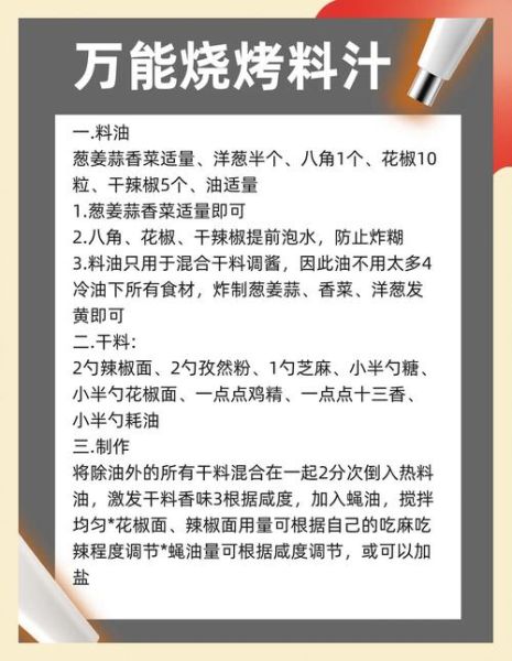 烧烤需要准备哪些食材_烧烤调料怎么搭配-第2张图片-山城妙识 烧烤需要准备哪些食材_烧烤调料怎么搭配-第2张图片-山城妙识