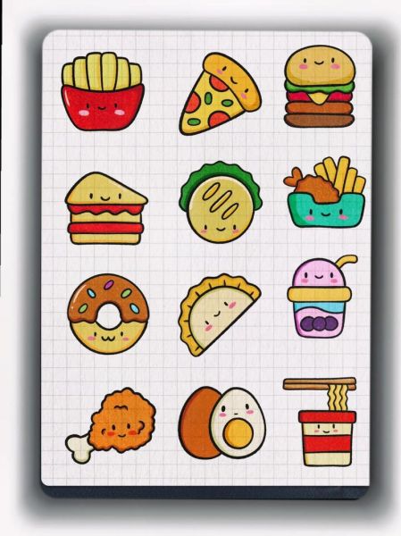 简笔画小零食怎么画_萌萌零食手绘教程-第2张图片-山城妙识 简笔画小零食怎么画_萌萌零食手绘教程-第2张图片-山城妙识