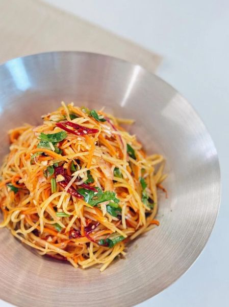 凉拌土豆丝怎么做最好吃_凉拌土豆丝要不要焯水-第1张图片-山城妙识