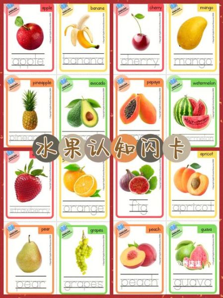 水果英语启蒙早教_如何在家轻松做-第2张图片-山城妙识 水果英语启蒙早教_如何在家轻松做-第2张图片-山城妙识