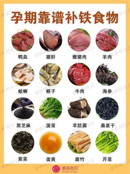 孕期补铁的食物有哪些_孕妇缺铁吃什么最快-第3张图片-山城妙识