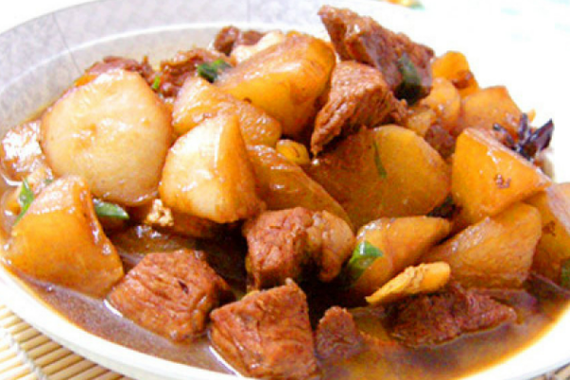 萝卜炖猪肉怎么做_萝卜炖猪肉的家常做法-第1张图片-山城妙识