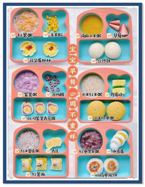 孩子营养早餐怎么做_一周不重样食谱-第1张图片-山城妙识