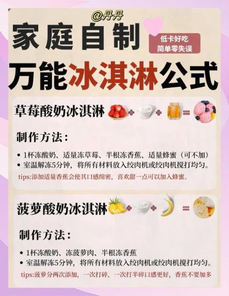 水果冰淇淋怎么做_水果冰淇淋DIY需要哪些材料-第1张图片-山城妙识 水果冰淇淋怎么做_水果冰淇淋DIY需要哪些材料-第1张图片-山城妙识