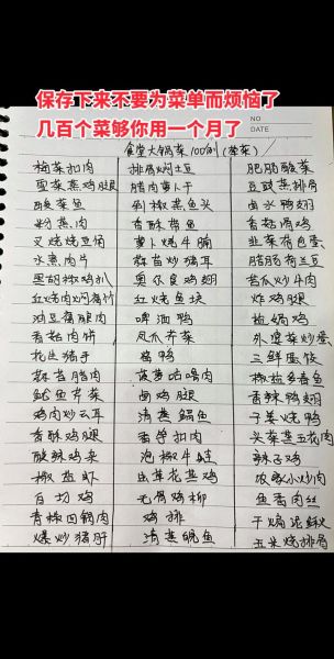 一周食堂荤菜菜谱有哪些_如何搭配更营养-第2张图片-山城妙识