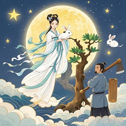 中秋节的故事绘本_嫦娥奔月传说-第1张图片-山城妙识 中秋节的故事绘本_嫦娥奔月传说-第1张图片-山城妙识