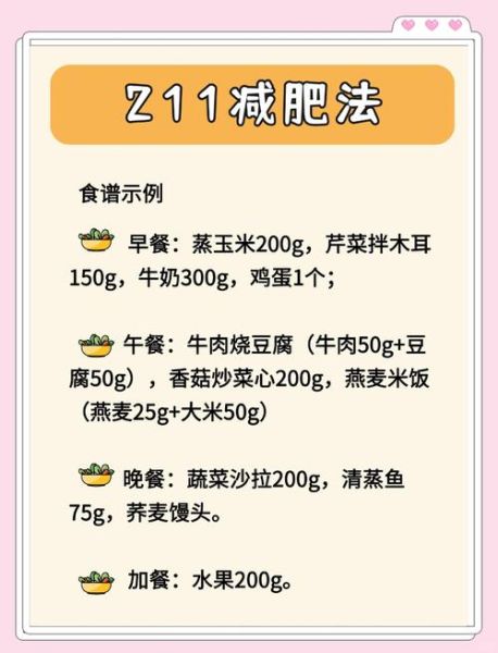 211减肥法第一周吃什么_一周食谱怎么安排-第2张图片-山城妙识 211减肥法第一周吃什么_一周食谱怎么安排-第2张图片-山城妙识