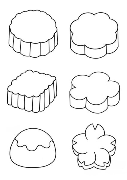 月饼怎么画_简易画法步骤-第1张图片-山城妙识 月饼怎么画_简易画法步骤-第1张图片-山城妙识